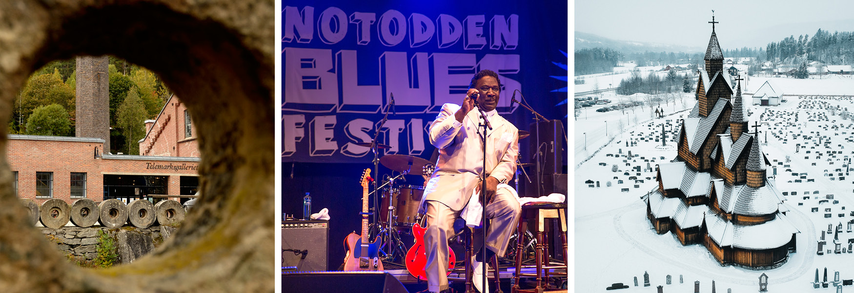 Velkommen til Blues- og verdensarvbyen Notodden