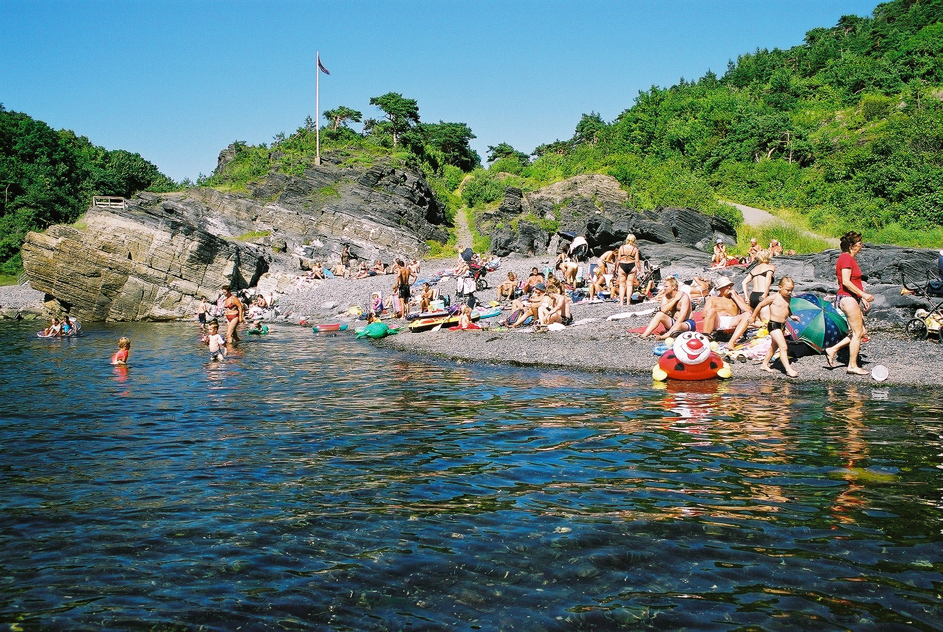 Steinvika badeplass - Bad in Langesund, Bamble - Bamble