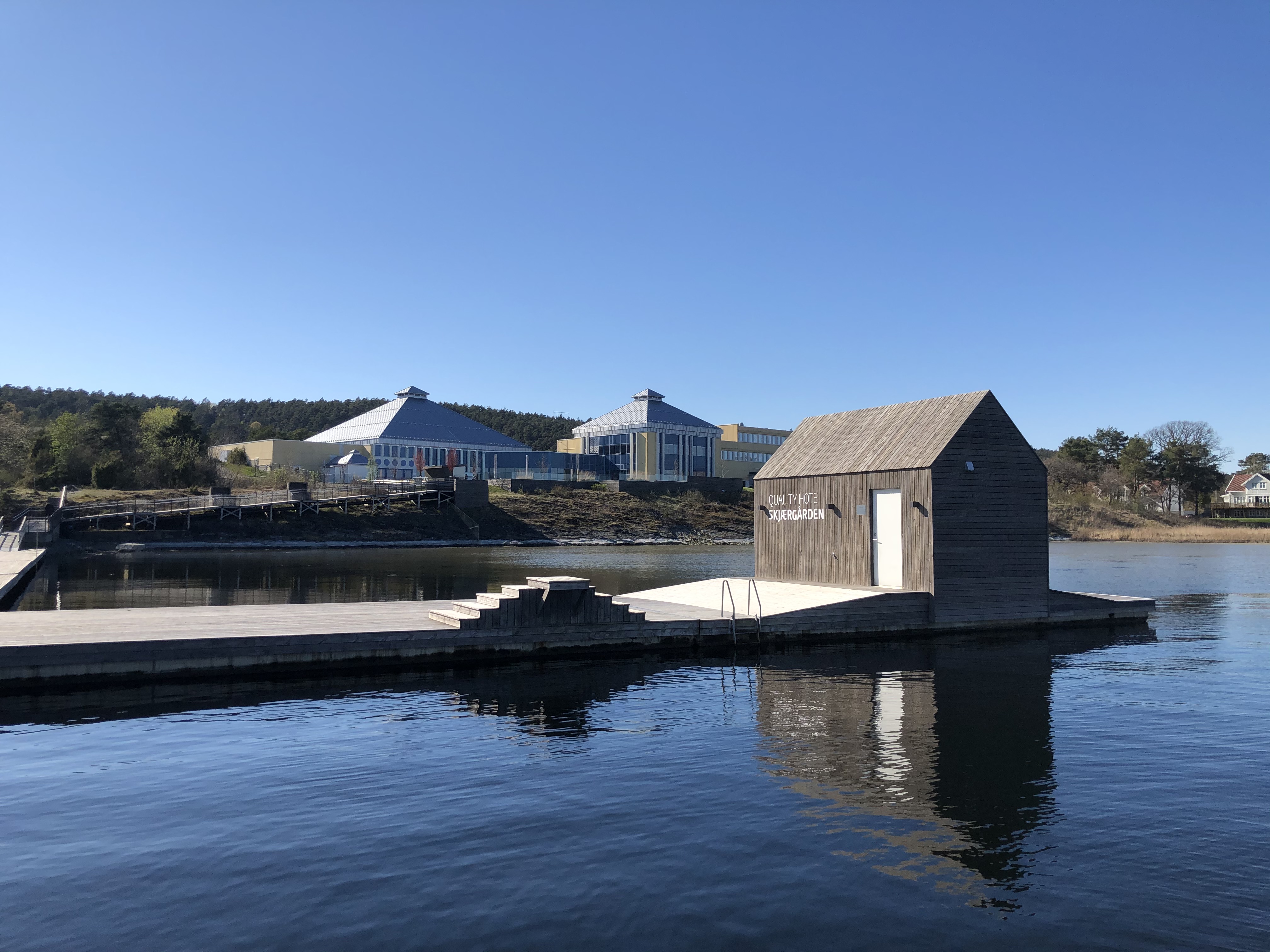 Flytende badstue / Quality Hotel Skjærgården - Badstue in Langesund ...