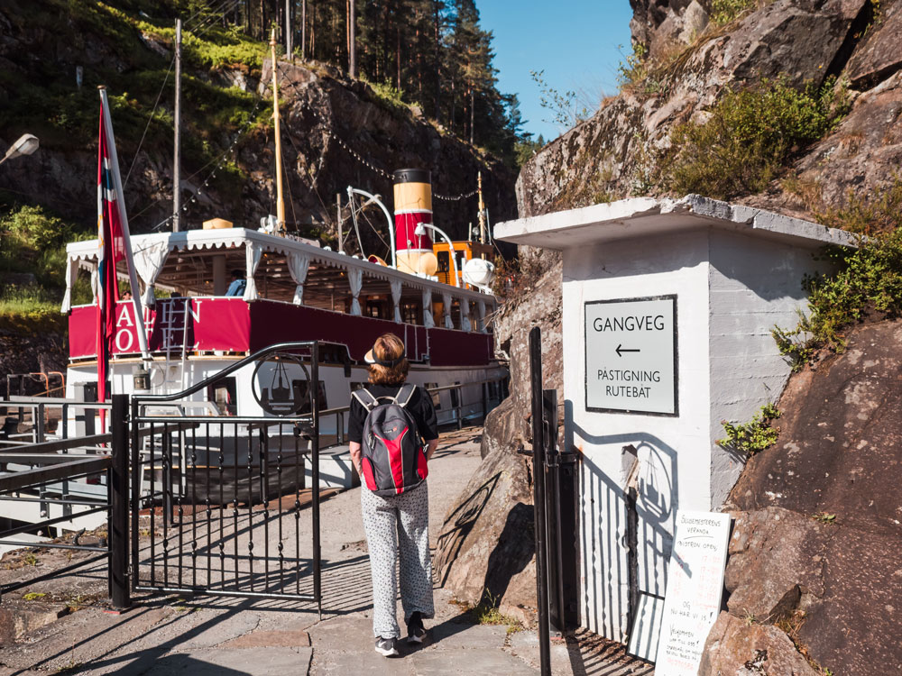 Løveid sluser - Severdighet in Skien, Skien - Skien
