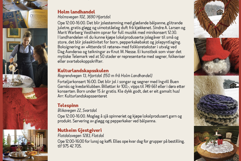 Joleope i Mytiske Telemark - Kva skjer