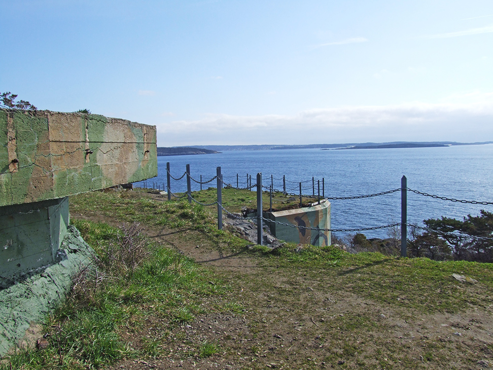 Tangen Fort - Turstier in Langesund, Bamble - Bamble