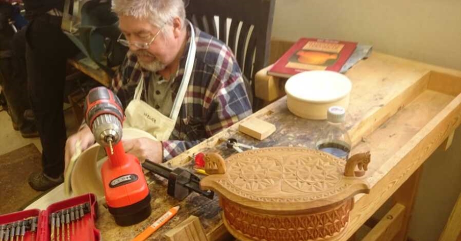 Spikking og trearbeid - Museumsarrangement